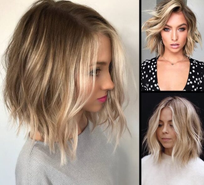 Frisuren Mittellang Dunnes Haar
