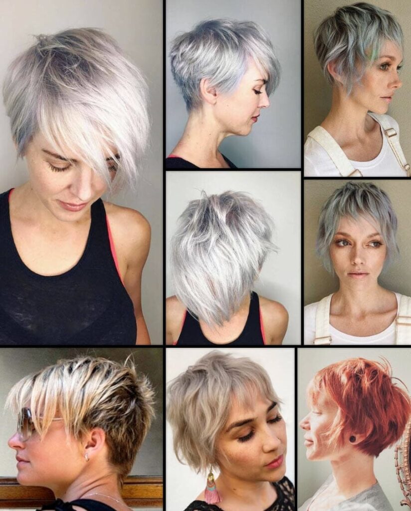 Fransig Pfiffige Kurzhaarfrisuren Frauen Frech (Trend des Jahres ...