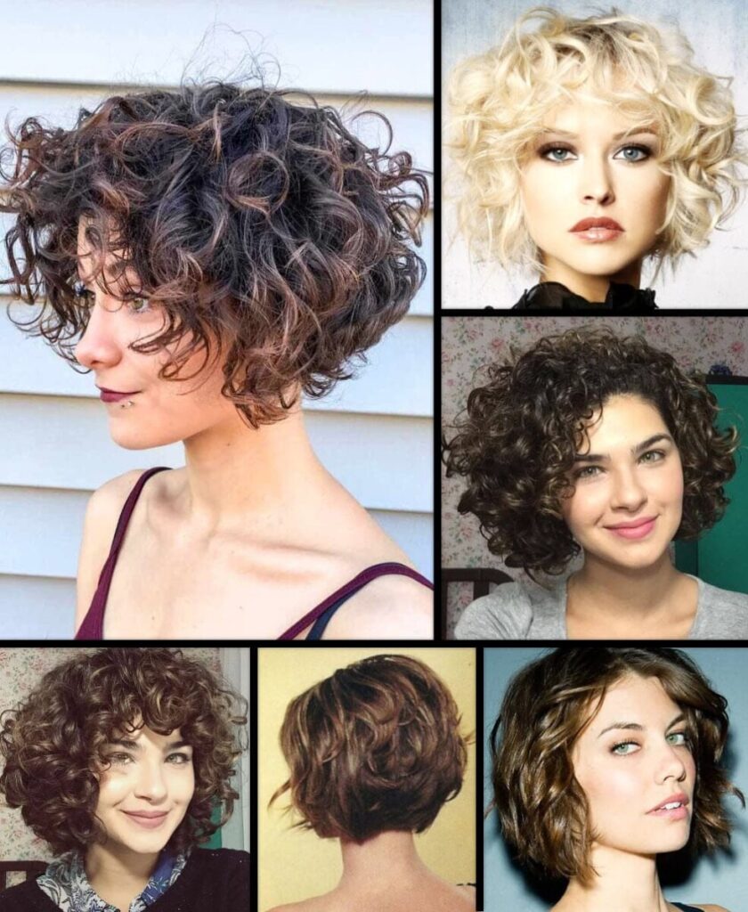 Lockiger Bob in Kinnlänge (Stylisch, Schick, Unwiderstehlich!) – Frisuren