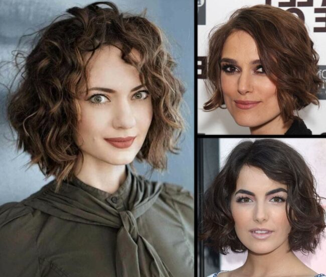 Lockiger Bob in Kinnlänge (Stylisch, Schick, Unwiderstehlich!) – Frisuren