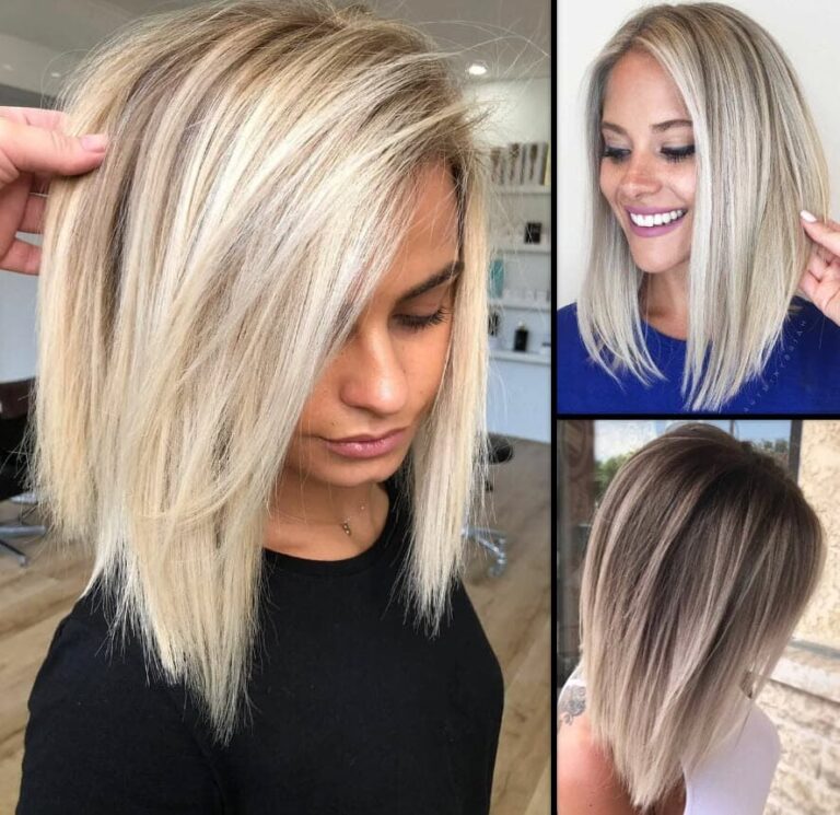 Long Bob Blond (Eleganz trifft auf moderne Frisurentrends!) – Frisuren