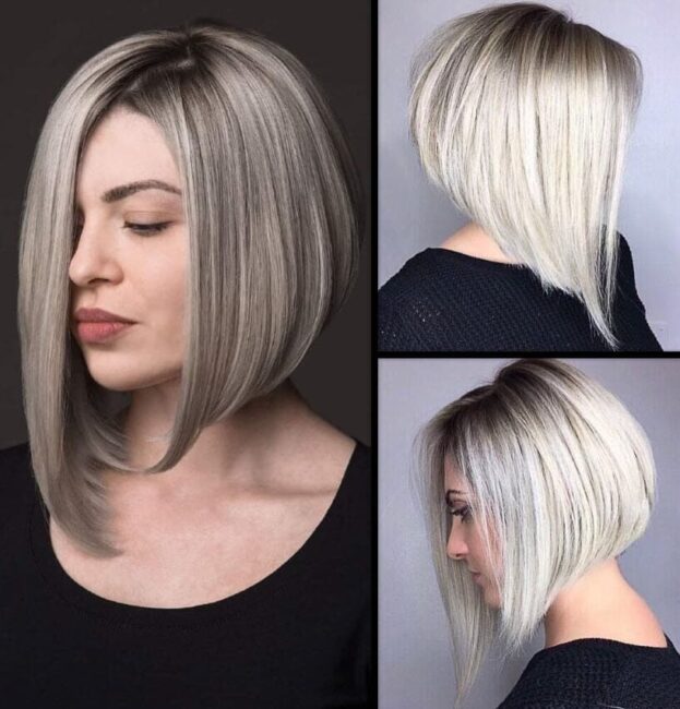 Asymmetrische Bob (Der Haarschnitt, der Deinen Stil Revolutioniert!) – Frisuren